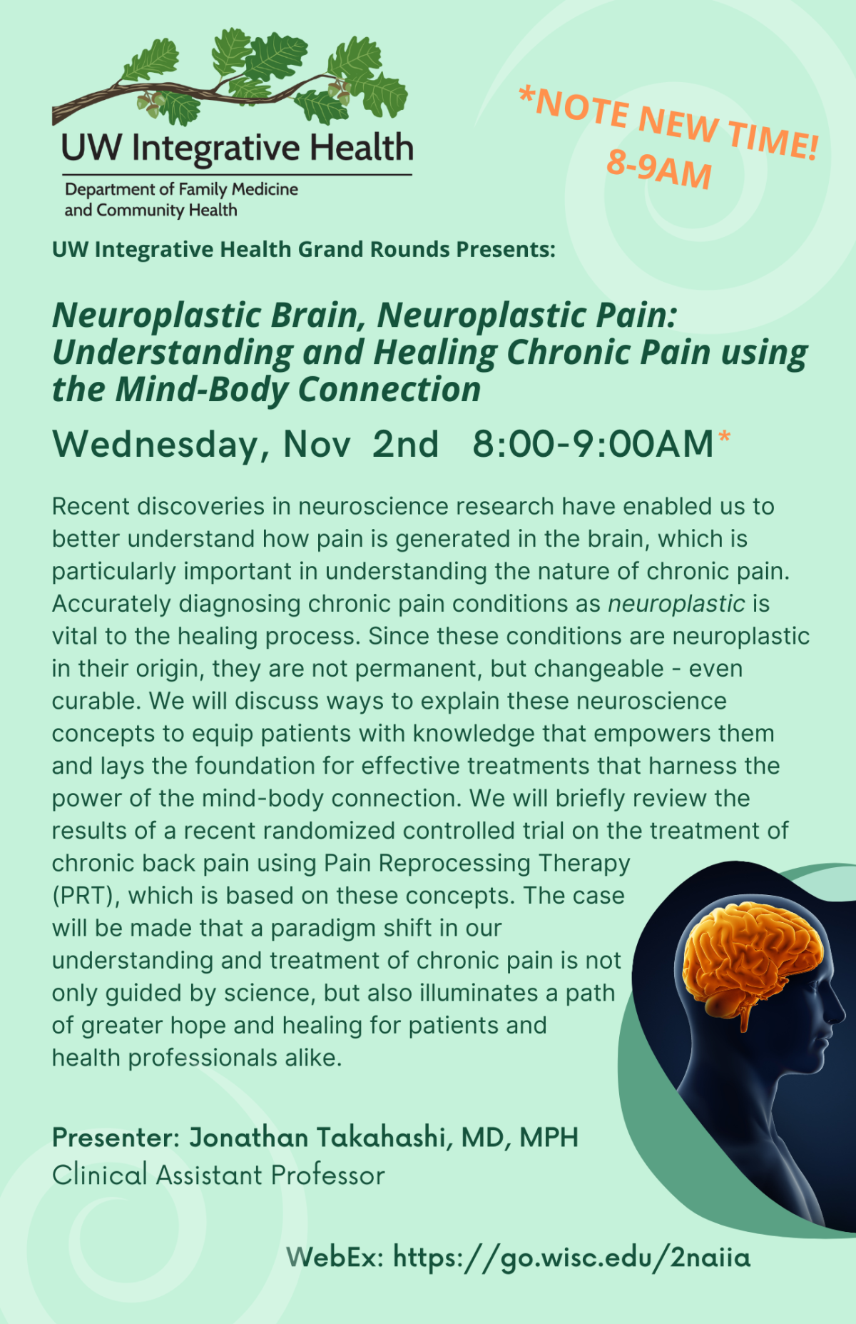 UW Integrative Health Events | Grand Rounds